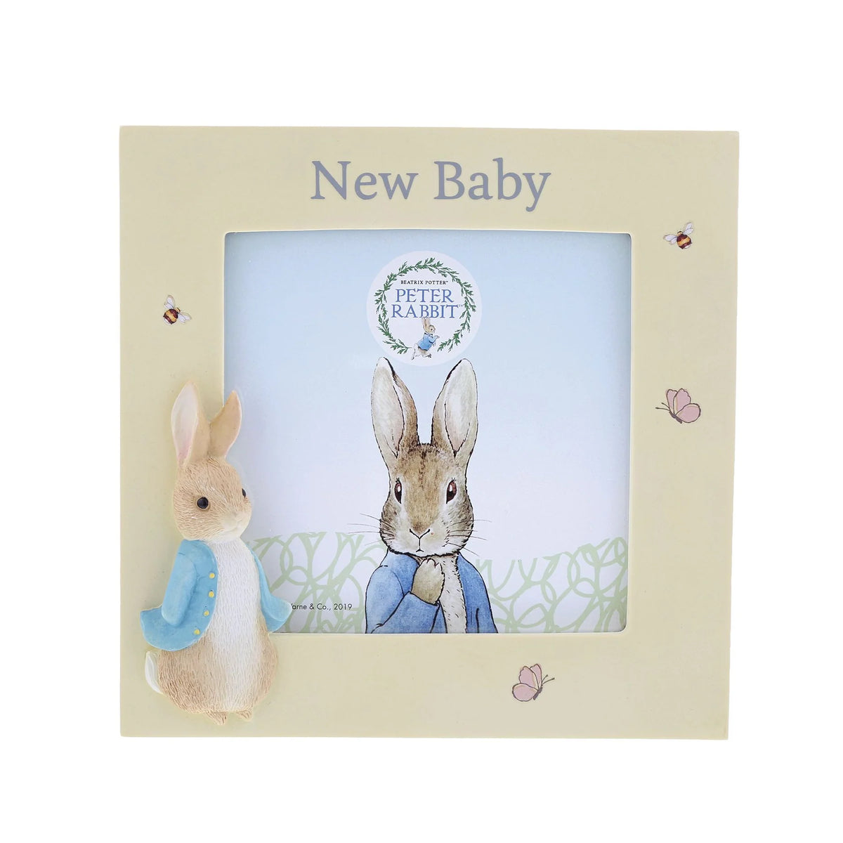 Peter Rabbit New Baby Photo Frame by Beatrix Potter SKU: A29831– Youngs ...