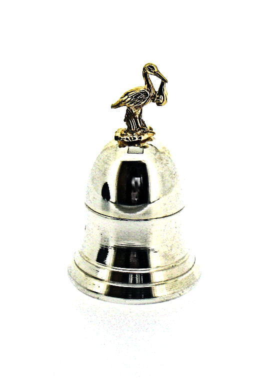 Silver Stork Tooth Bell– Youngs Jewellers Ltd